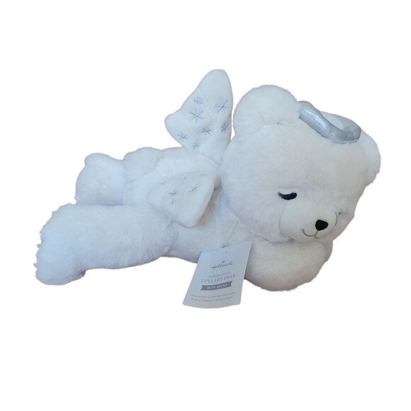 Hallmark | Toys | Nwt Hallmark Angel Bear Plush 3 Lullaby Amazing Grace ...